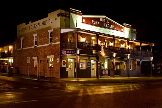 Royal Federal Hotel, Branxton, NSW – Country Pub Camping