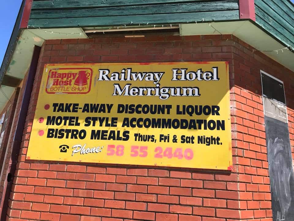 Railway Hotel Merrigum, Merrigum VIC – Country Pub Camping