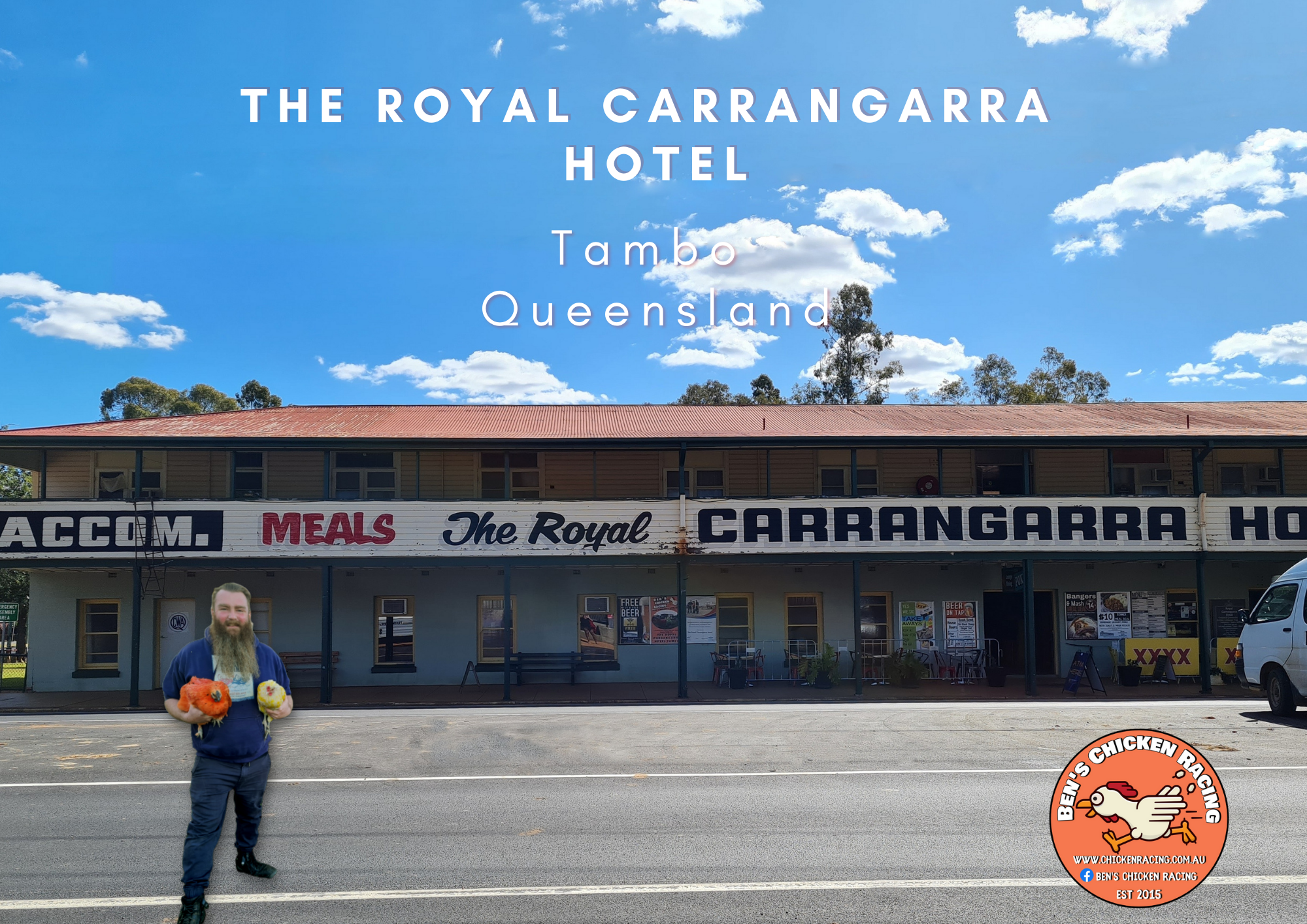 The Royal Carrangarra Hotel, Tambo, Qld – Country Pub Camping